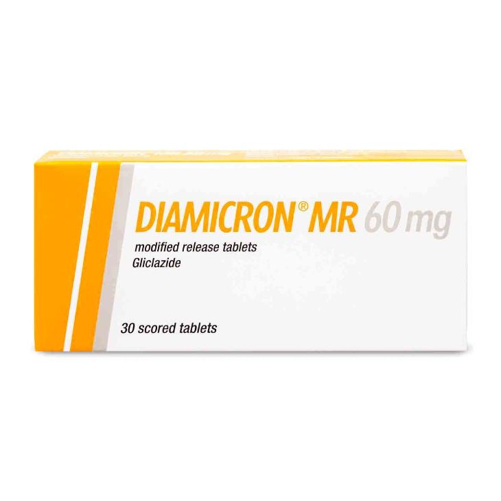 Diamicron-Mr 60 mg 30 Tablet | Alam Aldawaa